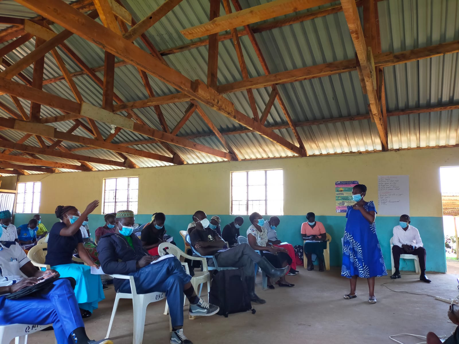 Training on jiggers treatment and prevention for approx. 800 community ...
