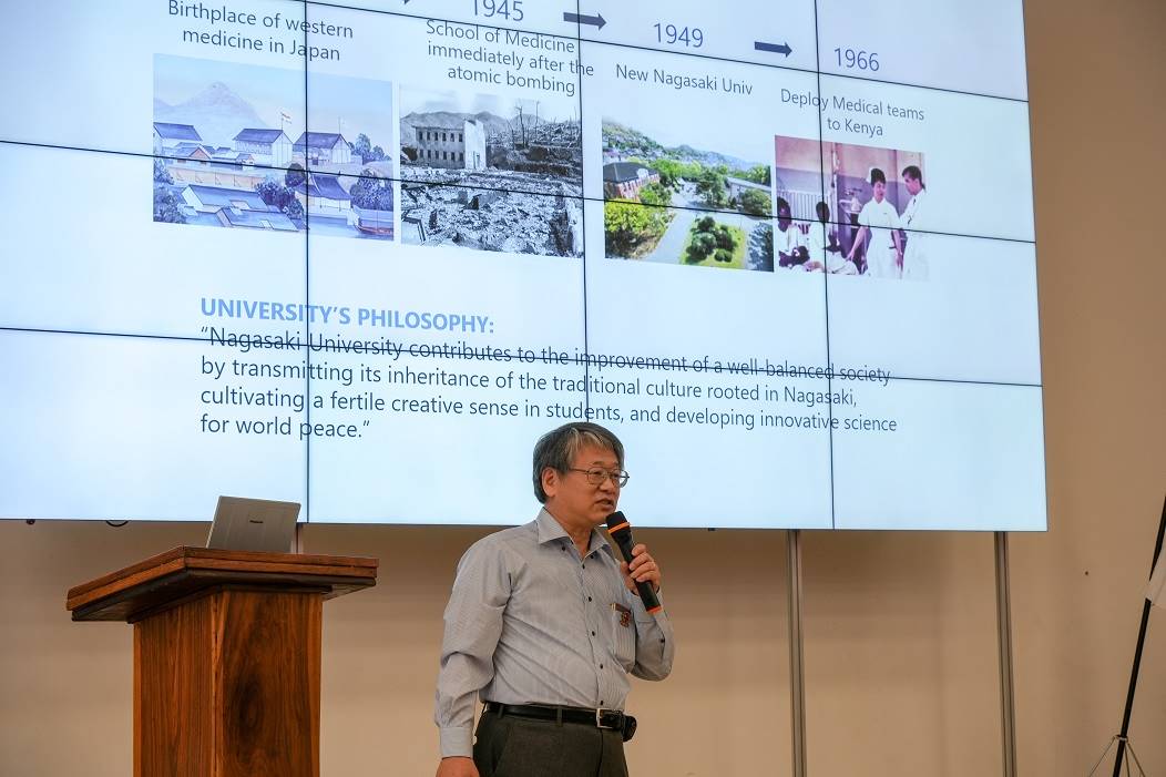 Professor Inoue has been appointed as the new director of the Kenya ...